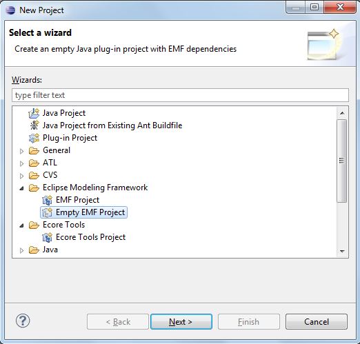 Practical Software: First Eclipse Modeling Framework (EMF) example - 2