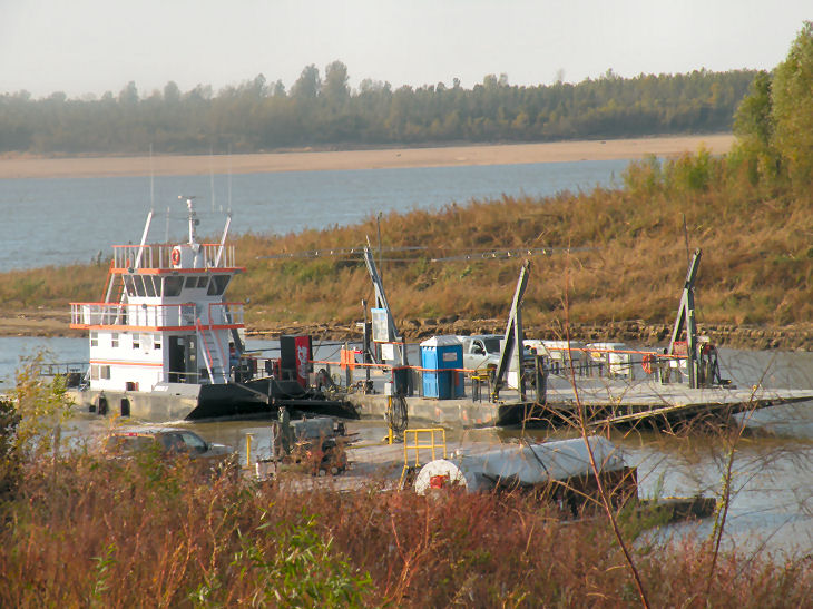 Van Tripping the USA: Mississippi River Ferry Crossing