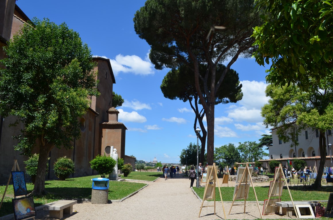 I Viaggi di Raffaella: Roma: la Basilica dei Santi Bonifacio e Alessio