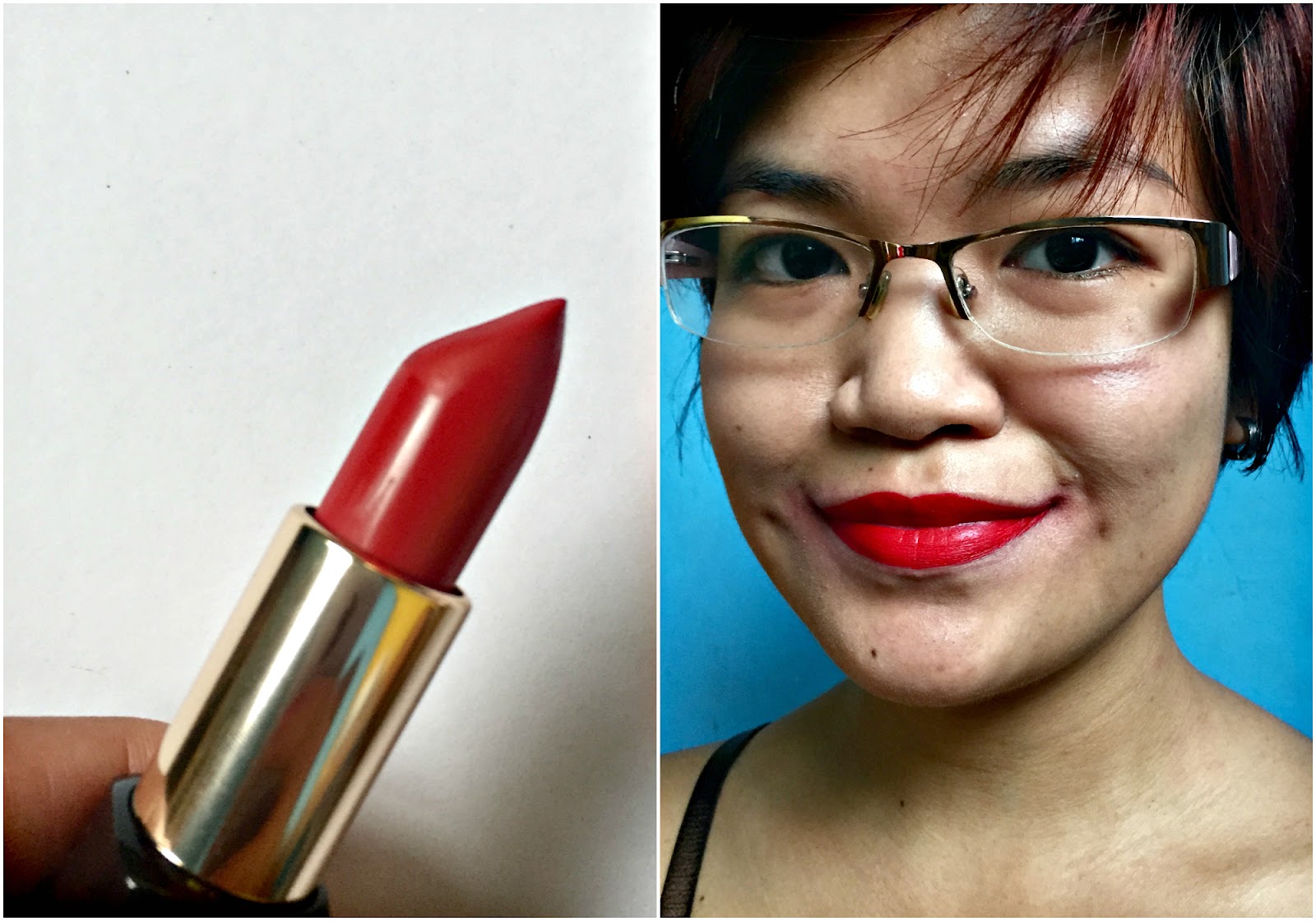 Review: L'Oreal Matte Reds | i am krissy