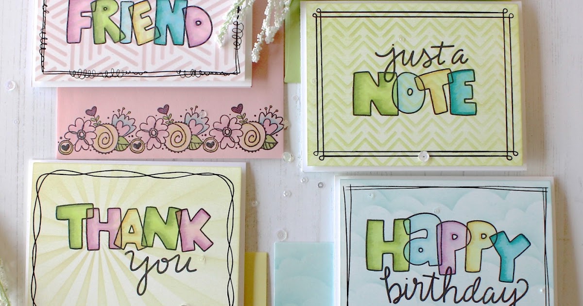 A Paper Melody: Note Card Sets with Taylored Expressions