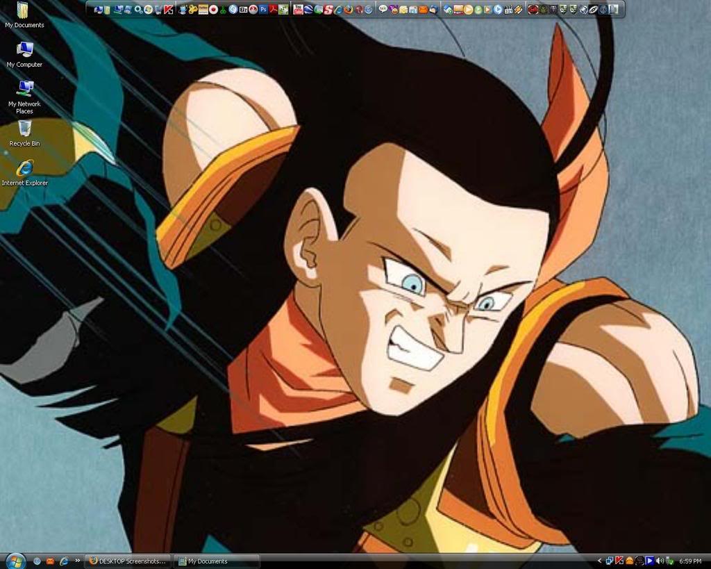 Dragon Ball Characters: Android #17 Dragonball Dbz Gt Characters
