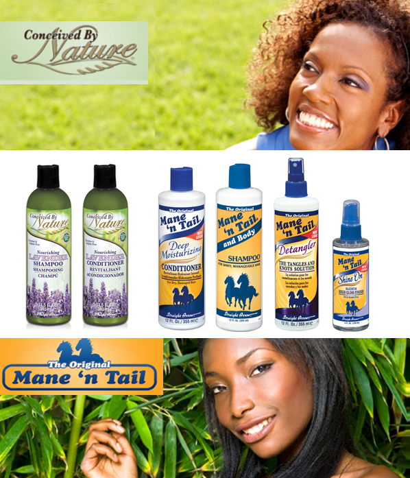 Naturally Beautiful Hair: Mane 'N Tail and Conceived By Nature