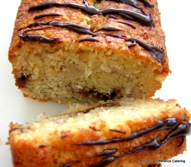 La Différence: Banana, Coconut and Chocolate Tea Loaf