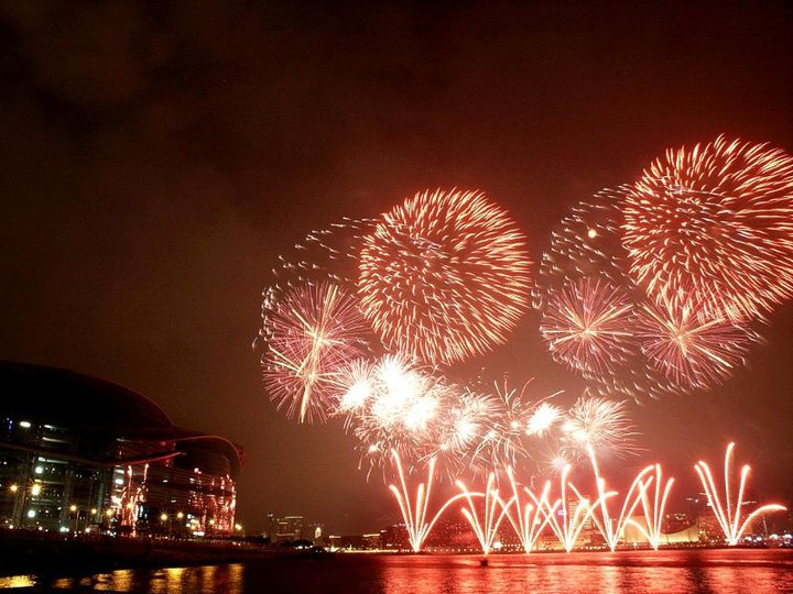 Only-Nature: Fire Works Wallpapers