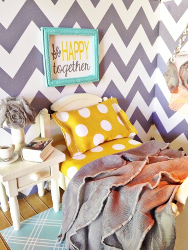 PaperDoll Designs: The Paper DollHouse - Master Bedroom Reveal