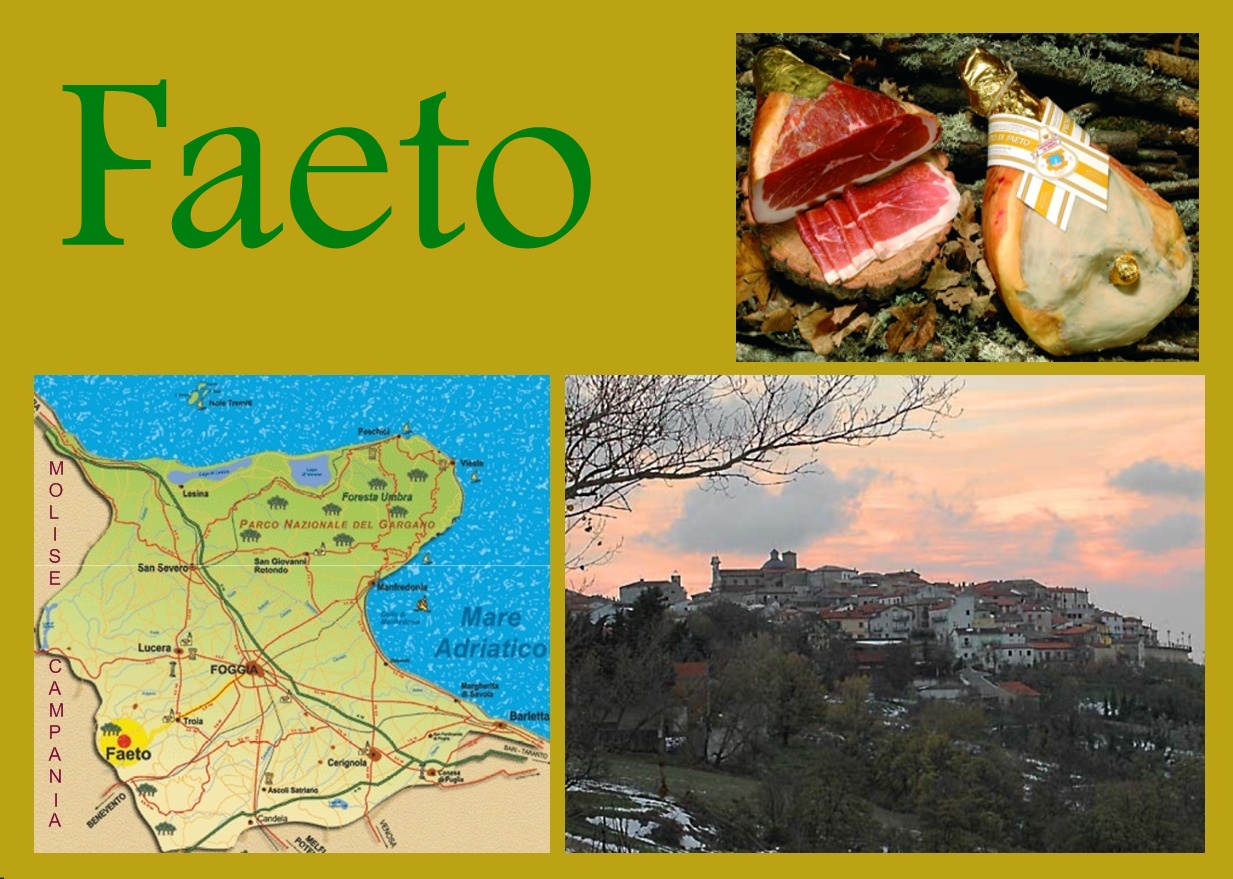 CENTRO PUGLIESE DE BAHIA BLANCA Y REGION: FAETO "repubblica del prosciutto"