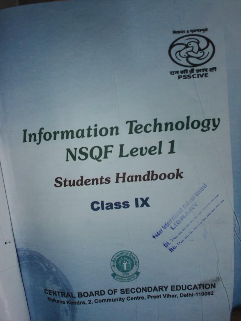 Computer Textbook Cover page