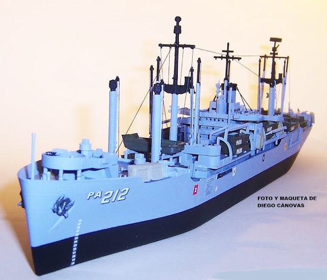 Maquetasdiego: 🛳👉 USS MONTROSE APA-212 | TRANSPORTE DE TROPAS CLASE ...