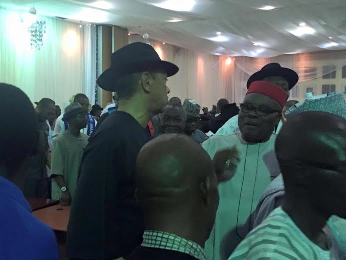 GEJ, Ben Murray-Bruce at the funeral ceremony of Alamiyeseigha (photos)