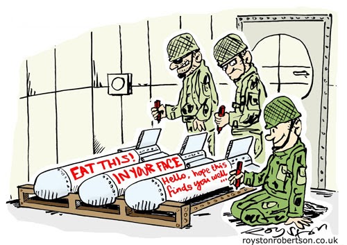 Royston Cartoons: Military cartoon: Portfolio site updated