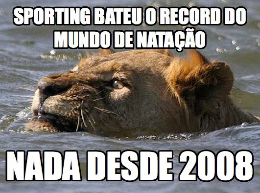 Sporting bate record do mundo de natação | Piadas Tuga