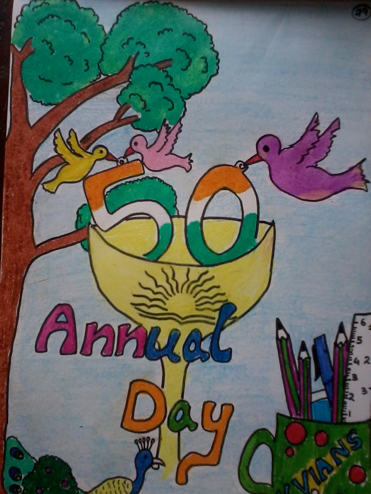 ART Palettes: Annual Day Posters made by Students