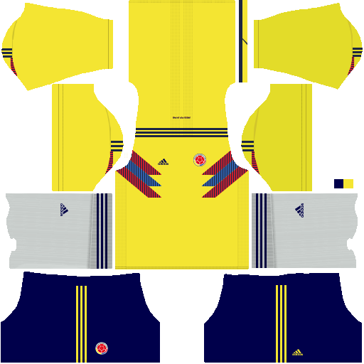 el rincón del dream league: uniforme de colombia 2018- mundial rusia ...