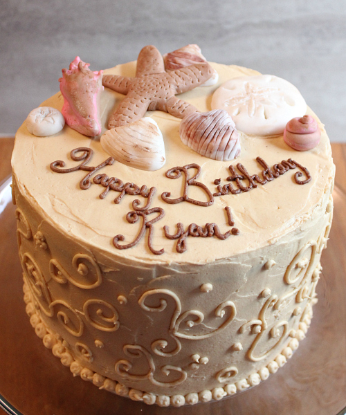 love, laurie: ryan's checkerboard birthday cake