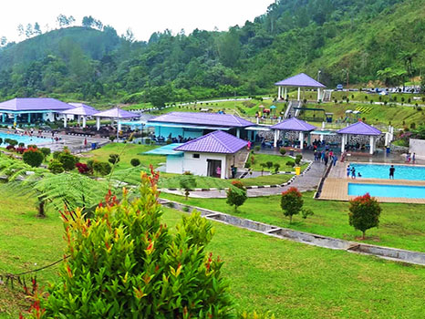 Tiket masuk dan lokasi Bukit Gibeon, wisata Sibisa dekat Parapat ...