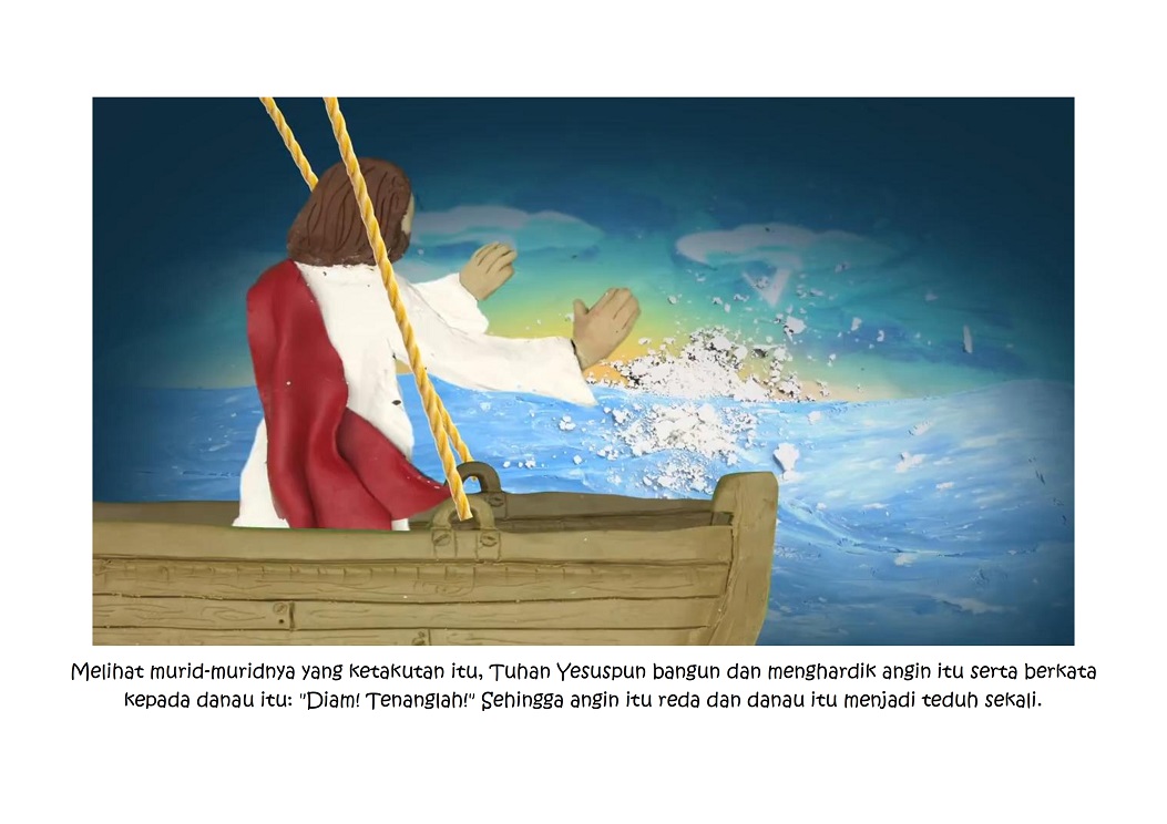 Sekolah Minggu Kreatif: Saya Punya Tuhan Yesus (Markus 4:35-41)