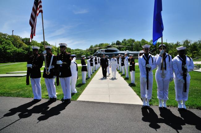 About Camp David: Camp David By Helicopter