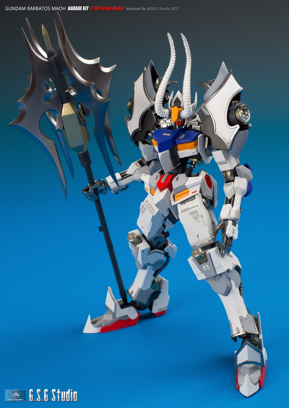 GUNDAM GUY: Gundam Barbatos Maoh - Custom Build