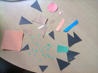 My Blog: Create Scenery with Shapes - Grade - 1 Maths Project