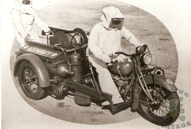 Fire Fighting Motorcycles ~ Riding Vintage