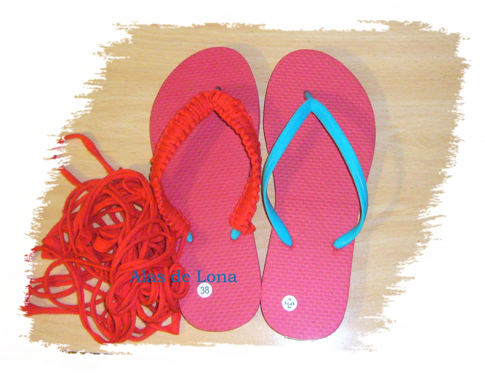 Alas de lona: DANDO TOQUES VERANIEGOS