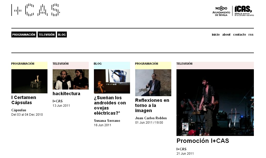 Cultura de Sevilla: El I+CAS presenta su nueva web