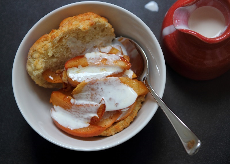 Cinnamon Apple Shortcake