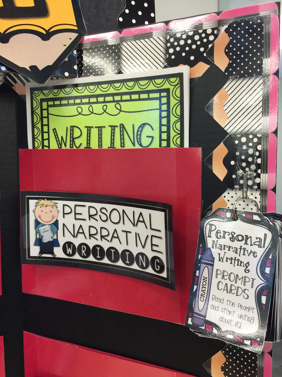 Teaching With Terhune: Writing Center Board with Tons of Activities for ...