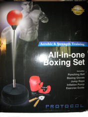Fashion Tribe Couture: Protocol All In One Boxing Set Exercise Fitness