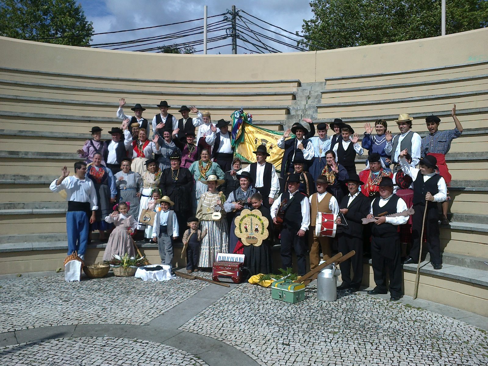 Rancho Infantil e Juvenil Padeirinhas de Valongo: julho 2018