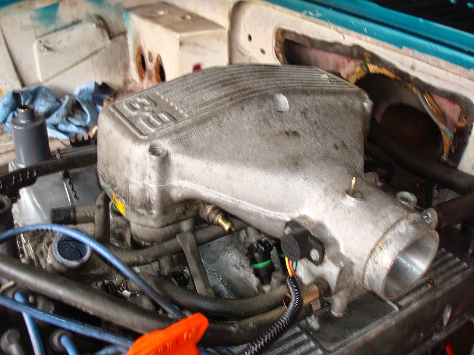 Reliant Scimitar GTE V8 Build: Time to size up the V8
