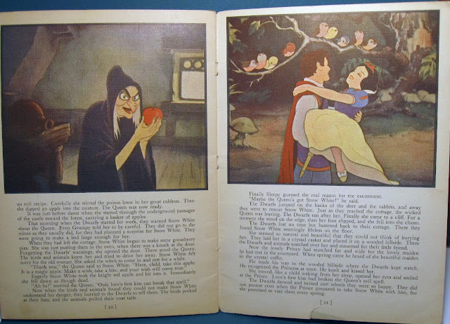 Filmic Light - Snow White Archive: 1938 Snow White Book, Whitman No. 927