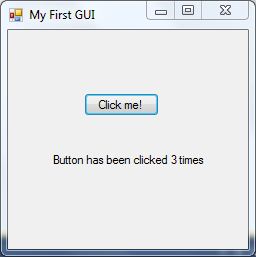 Andrija's Science and Technology: C# Hello World (Graphic User Interface)