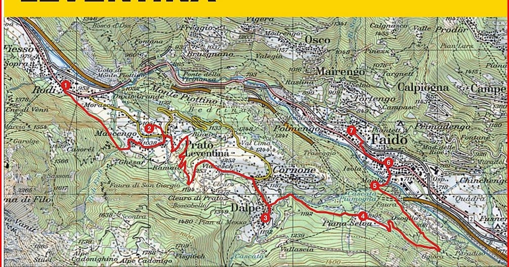 Unterwegs mit Pfanniwandern: Samstag, 11.05.13: Leventina-Wanderung ...