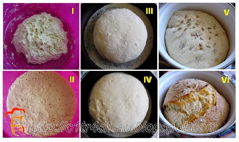Citra's Home Diary: Semolina No Knead Bread (improved)