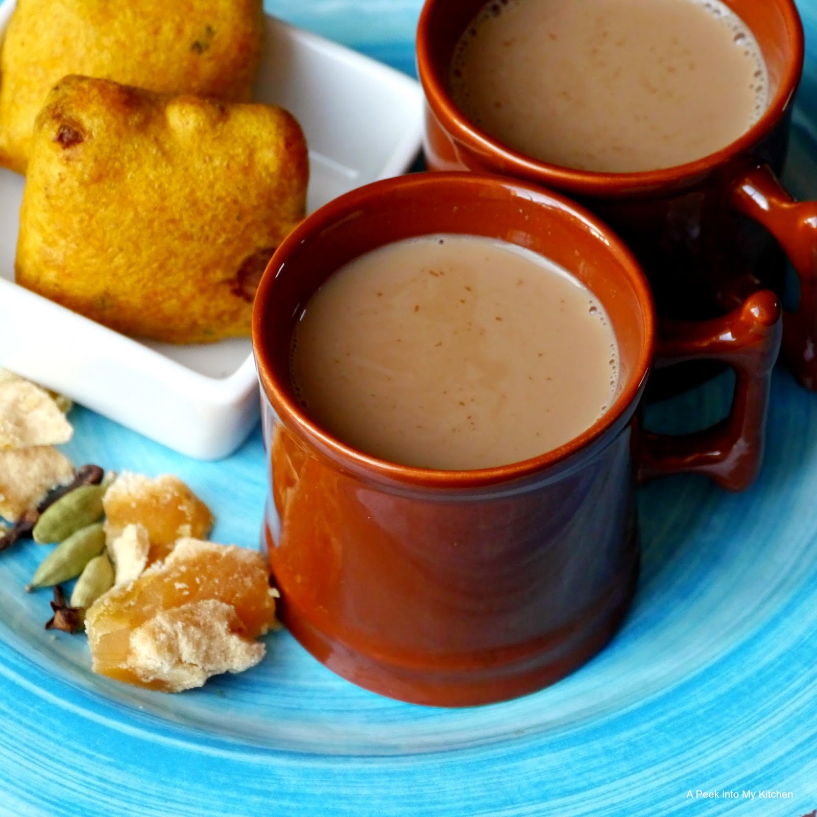 A Peek into My Kitchen: Jaggery Masala Chai / Tea ~ Day 170