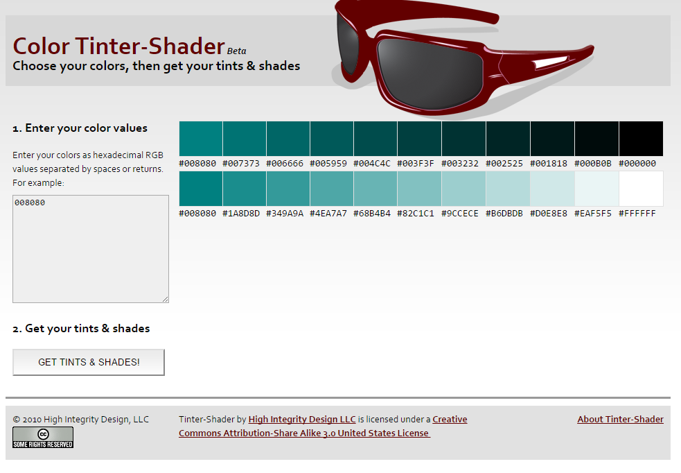 Art of Charts: Tinter-Shader and Excel Themes for charts