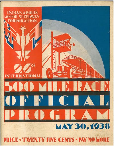 ALL MY EYES: A Checkered Past: Indy 500 Program Covers