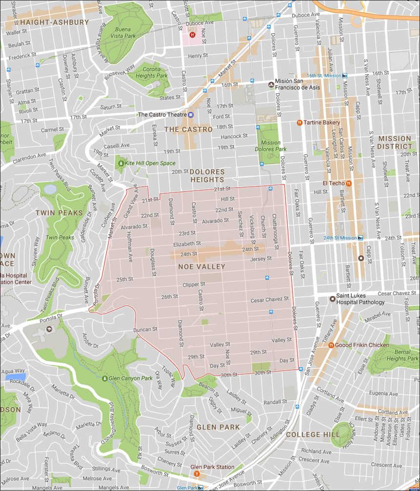 San Francisco Bay Area Photo Blog: San Francisco's Noe Valley, Then ...