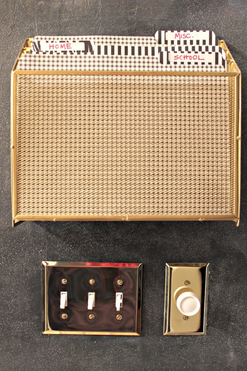 PANTRY DOOR ORGANIZATION: MINI COMMAND CENTER | Dimples and Tangles