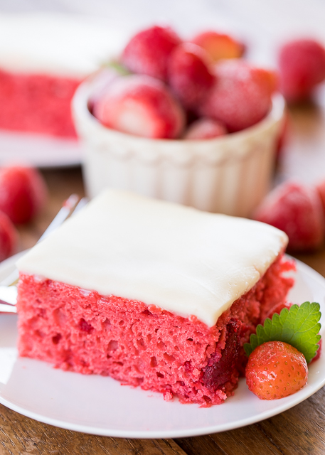 Strawberry Pie Cake | Plain Chicken®