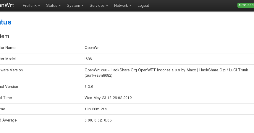 OpenWrt For All: PC x86