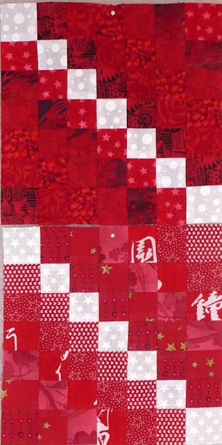 Quilting on the Crescent: Red Hot July Scraps