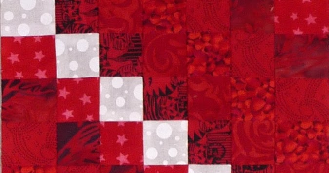 Quilting on the Crescent: Red Hot July Scraps