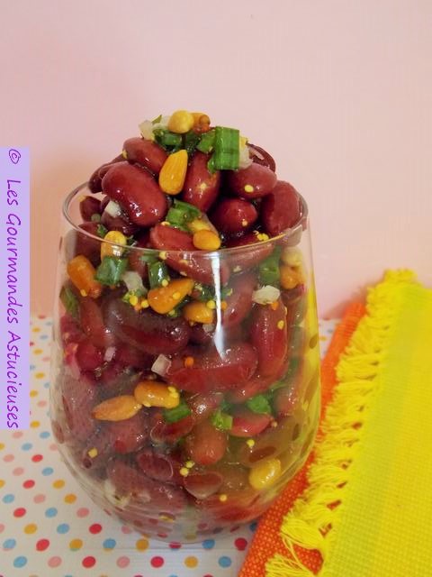 Salade de Haricots rouges (Vegan)