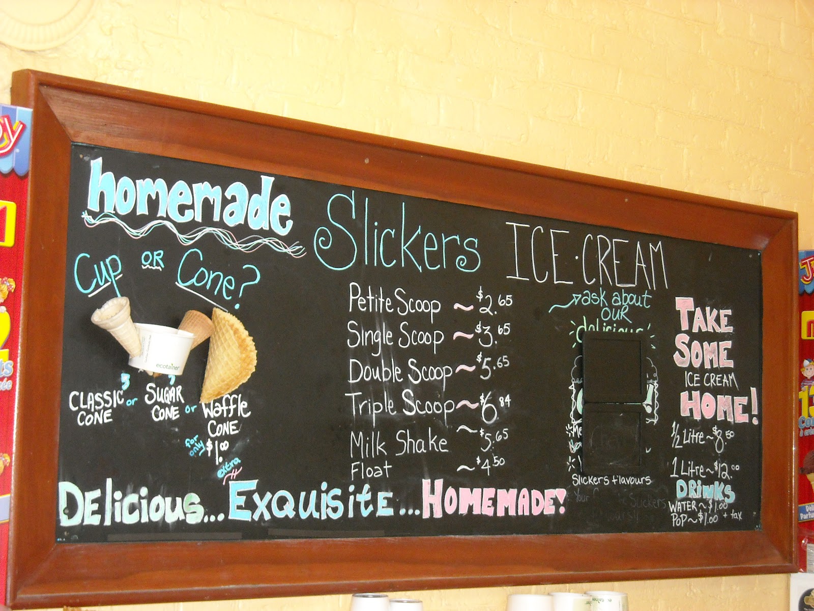 Tips Are Included!: Slickers Ice Cream