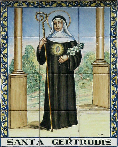 AMOR ETERNO: Santa Gertrudis - La Grande - (1256-1302) - Fiesta ...