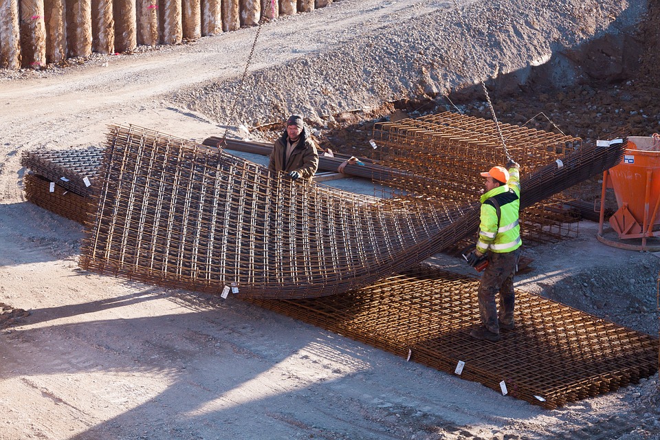 Betonacél szerelő állás (Eisenbieger/in)