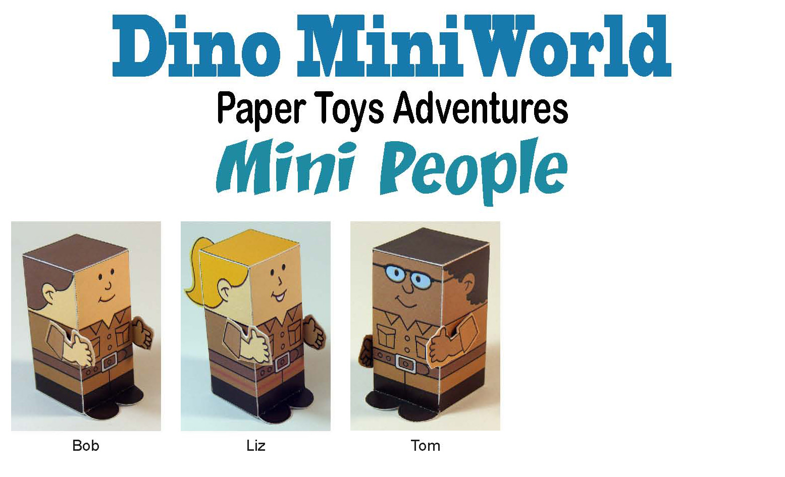 My Little House: Miniworld Paper Toys Adventures